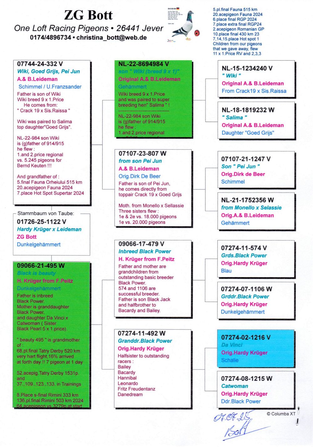 DV-01726-25-1122 - oryg. ZG Bott (Leideman/ Kruger), linia "Goed Grijs ...